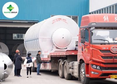 China Plastic To Oil Tyre Pyrolysis Equipment Batch huayin With High Oil Yield for sale