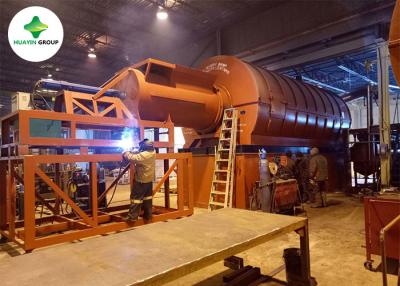 China 1 Ton To 15 Ton Plastic To Diesel Machine Batch Plastic Pyrolysis Machine for sale