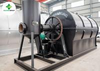 China 1 Ton Small Pyrolysis Machine CE ISO Waste Tyre Refinery To Oil for sale