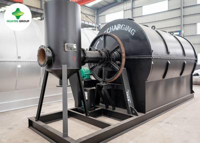China 1 Ton Small Pyrolysis Machine CE ISO Waste Tyre Refinery To Oil for sale