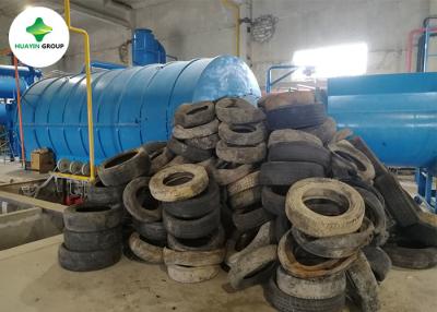 China Waste Tire Pyrolysis And Oil Refining Plant Small Diesel Making Pyrolysis Machine for sale
