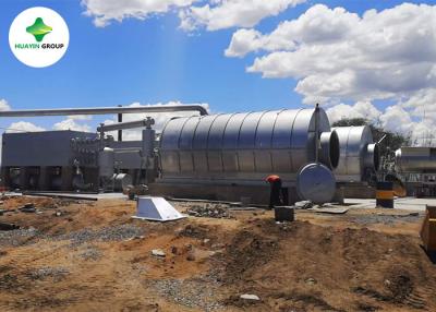 China Pyrolysis Batch Type Plastic Waste To Diesel Fuel Oil for sale