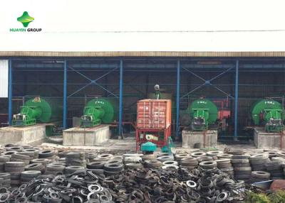 China Tyre Pyrolysis Oil Plant Batch Type Plastic To Petrol Diesel Fuel for sale