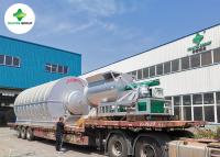 China Rubber Tyre Garbage Pyrolysis Oil Plant Refinery Equipment 10 Ton for sale