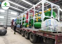 China Small Waste Tyre Pyrolysis Plant To Fuel Oil Environmental Friendly for sale