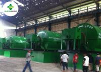 China 10 Ton Waste Tyre To Oil Pyrolysis Plant Energy Saving for sale