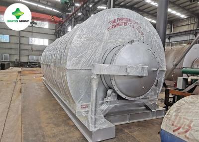 China Eco Friendly Pyrolysis Oil Plant Batch Type Machine To Convert Plastic To Fuel Gas for sale