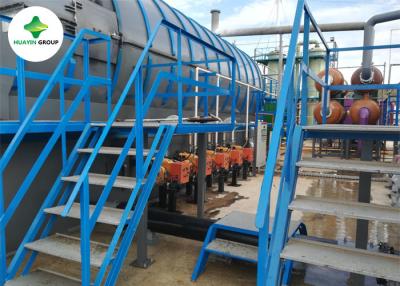 China Environmental Friendly Waste Tire And Plastic To Oil Pyrolysis Machine 50 Tonne for sale