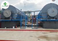 China Used Tyre Recycling Plant Fuel Oil Pyrolysis Machine 20 Tons for sale