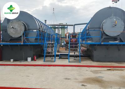 China Used Tyre Recycling Plant Fuel Oil Pyrolysis Machine 20 Tons for sale