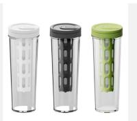 China Portable 1000ml Coffee Tea Fruit Infuser Water Bottle Water Filtration Bottle for sale