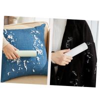 China Ergonomic Reusable Pet Hair Remover Dog Lint Roller Brush 4.3*4.3*18.3cm for sale