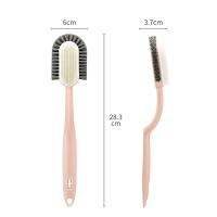 China Soft Shoe Cleaning Brush Three Sided Household Multifunctional Cleaning Brush for sale