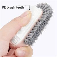 China Soft Shoe Cleaning Brush Three Sided Household Multifunctional Cleaning Brush for sale