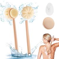 China 3 In 1 Multifunctional Detachable Back Scrubbing Brush Long Handled OEM for sale