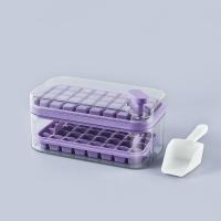 China ODM/OEM Custom Easy Press Personalized Ice Cube Mold With Lid And Bin Durable for sale