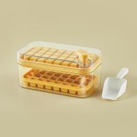 China ODM/OEM Custom Easy Press Personalized Ice Cube Mold With Lid And Bin Durable for sale