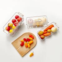 China Transparent Refrigerator Plastic Fridge Box Food Storage Container for sale