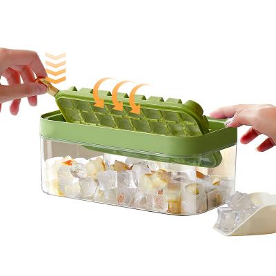 China One Button Release Flip Whisky Ice Cube Tray New Patented Design for sale