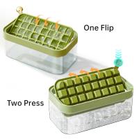 China One Button Release Flip Whisky Ice Cube Tray New Patented Design for sale