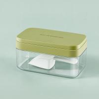 China Fancy Beverages Press Type Cocktail Ice Cube Tray With Ice Storage Bin for sale