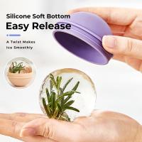 China DIY Whiskey Silicone large round ice Ball cube Mould for sale
