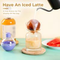 China DIY Whiskey Silicone large round ice Ball cube Mould for sale