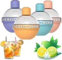 China DIY Whiskey Silicone large round ice Ball cube Mould for sale