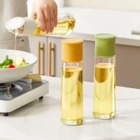 China 500ml Kitchen Glass Oil Dispenser Bottle  Cooking Oil Container Multipurpose for sale