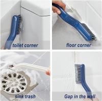 China Factory Price Custom Patent Design 2 In 1 Multipurpose Crevice Cleaning Brush for sale