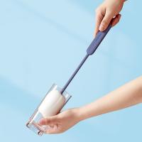 China Long Handle Soft Sponge Durable Glasswares Mugs Cup Bottle Cleaning Brush for sale