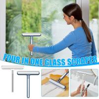 China 4 In 1 household Window Cleaning Brush Customized Plastic Material for sale