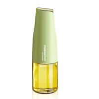 China Leakproof Cooking Oil Dispenser 2 In 1 Glass Vinegar Oil Bottle for sale