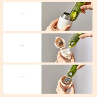 China Simple 3 In 1 Multifunctional Wine Bottle Cleaning Brush for sale