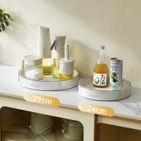 China Large Capacity Home Use Rotating Spice Tray PP PET 29*5CM/24*5CM for sale