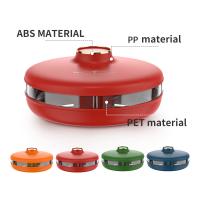 China Double Layer Foldable 360 Degree Rotating Food Tray  Spinning Storage Tray for sale
