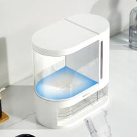 China Plastic Cereal Rice Grain Dispenser Large Capacity Kitchen Rice Dispenser for sale