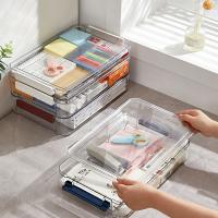 China Multifunctional Large Capacity Plastic Document Storage Boxes File OEM for sale