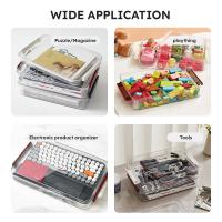 China Multifunctional Large Capacity Plastic Document Storage Boxes File OEM for sale