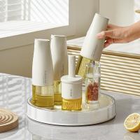 China Rotating Makeup Organizer Tray Large Capacity Perfume Organizer 360° Spinning for sale