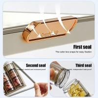 China Plastic Pill Box Organizer Portable Tablet Case Eco Friendly Weekly Pill Organizer for sale