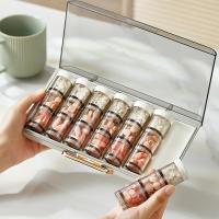 China Plastic Pill Box Organizer Portable Tablet Case Eco Friendly Weekly Pill Organizer for sale