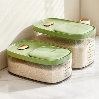 China Large Capacity Dry Grain Storage Dispenser OEM Rice Storage Dispenser White for sale