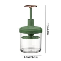 China OEM Plastic Face Wash Hair Shampoo Dew Foam Press Foaming Bubbler Cup for sale
