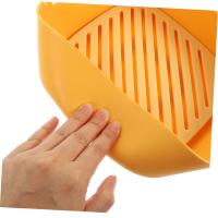 China 18.6*18.6*7CM Silicone Air Fryer Liners Square Reusable Air Fryer Silicone Basket for sale