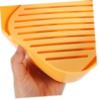 China 18.6*18.6*7CM Silicone Air Fryer Liners Square Reusable Air Fryer Silicone Basket for sale