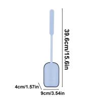 China Toilet Bowl Brush and Holder Durable and Flexible Bristles Wall Mounted Toilet Brush for Bathroom Cleaning for sale