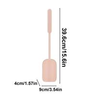 China 39.6cm Length Wall Mounted Silicone Toilet Brush And Holder Set 211g Lightweight for sale