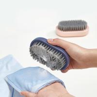 China customization PP PBT Clothes Washing Brush Compact 11.5*6.5*4cm for sale
