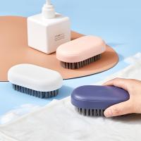 China customization PP PBT Clothes Washing Brush Compact 11.5*6.5*4cm for sale